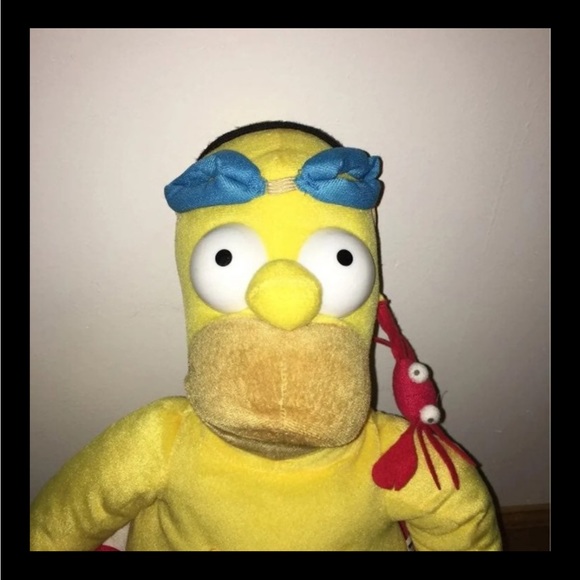 Simpsons | Toys | Nwt The Simpsons Homer Simpson Swimsuit Outfit Plush ...
